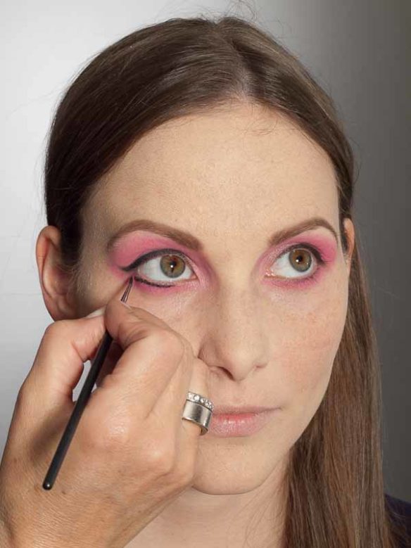Pink Lady Make up Look - Schminkanleitung » Perfekt Schminken