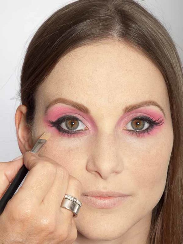 Pink Lady Make up Look - Schminkanleitung » Perfekt Schminken